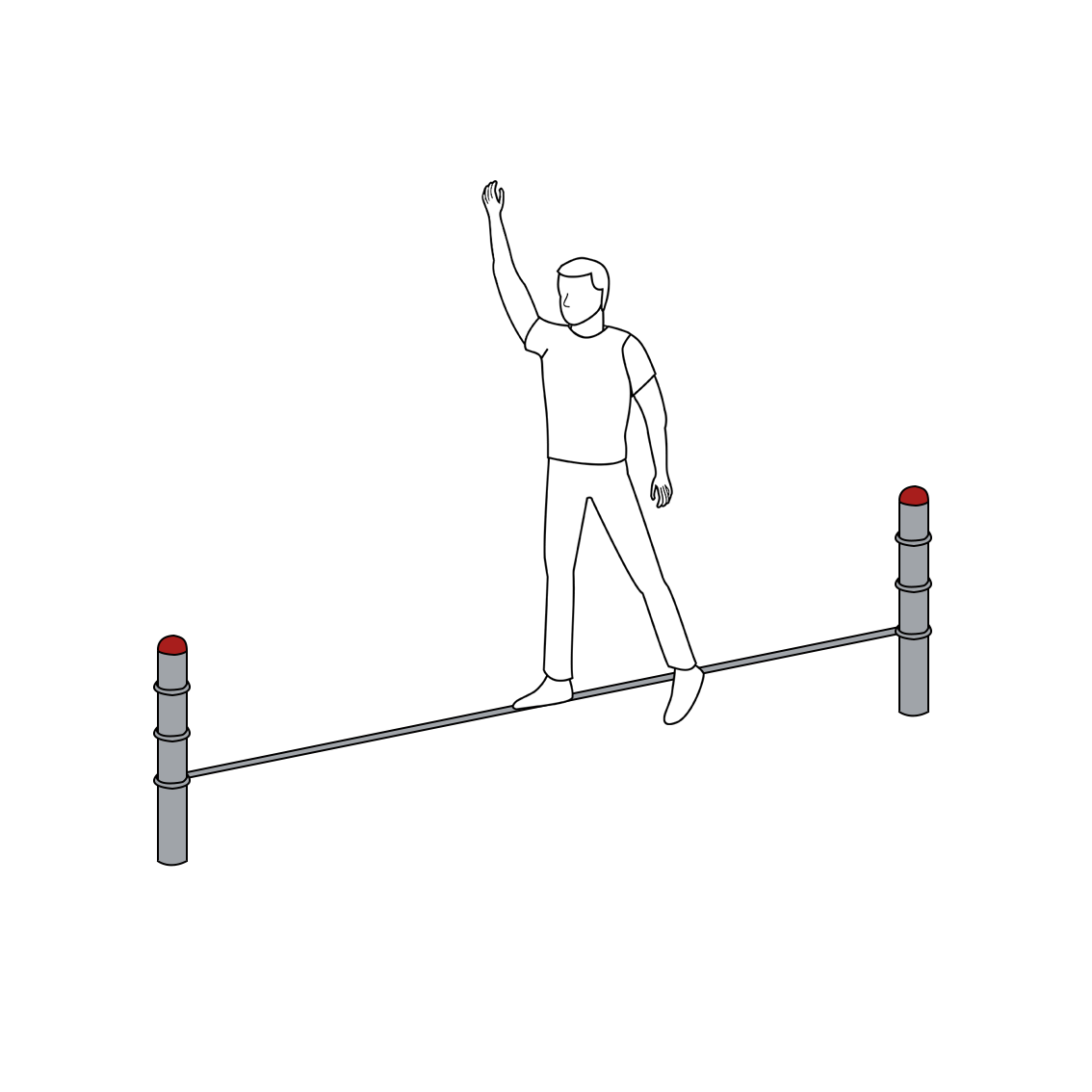 Slackline Outdoor - Spaß in der Natur I Playfit.de